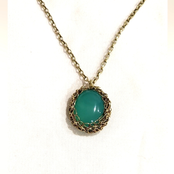 Marcia Moran | Jewelry | Vintage Marcia Moran Gold Tone Jade Bird Nest ...